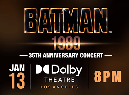 BATMAN Live in Concert » Dolby Theatre